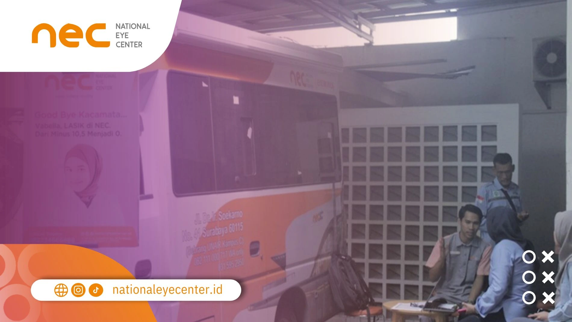 Pentingnya Menjaga Kesehatan Mata di Tempat Kerja Bersama Eye Mobile NEC