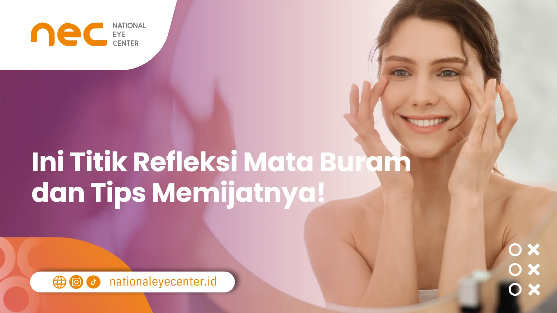 Ini Titik Refleksi Mata Buram dan Tips Memijatnya